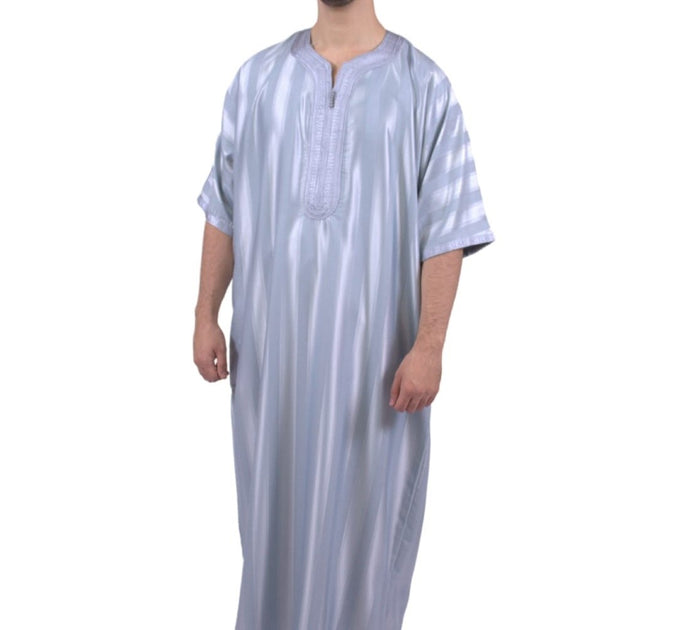 Moroccan Thobe Jahwara, Maroon - Made in Morocco – 313 London